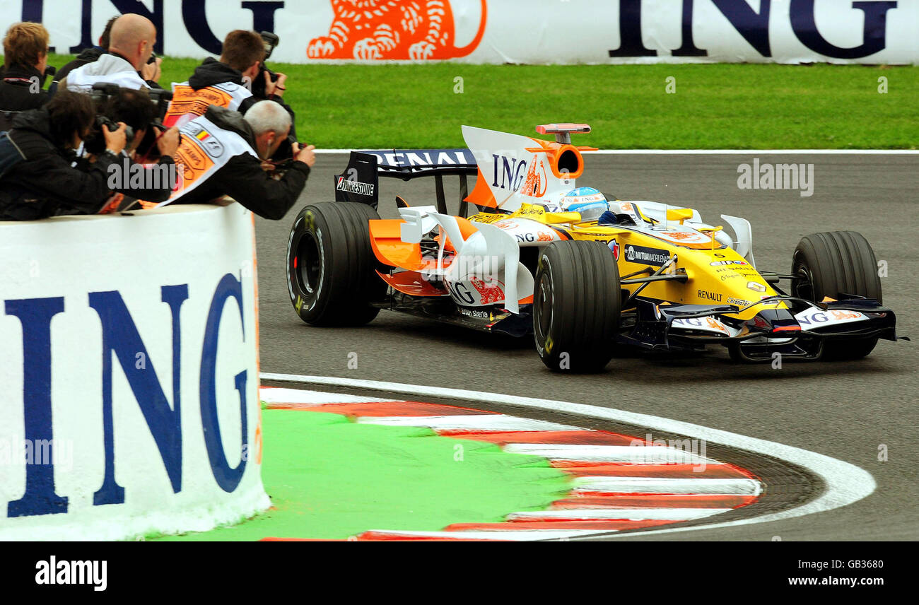 Motor Racing - Formula One Practice - Spa Francorchamps Stock Photo - Alamy