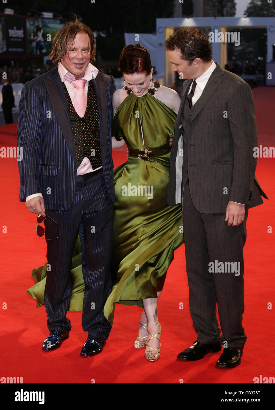 Evan Rachel Wood Mickey Rourke