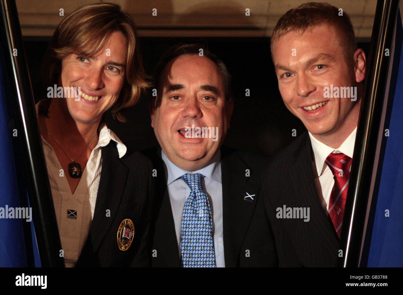 Scottish Olympic heroes Stock Photo - Alamy