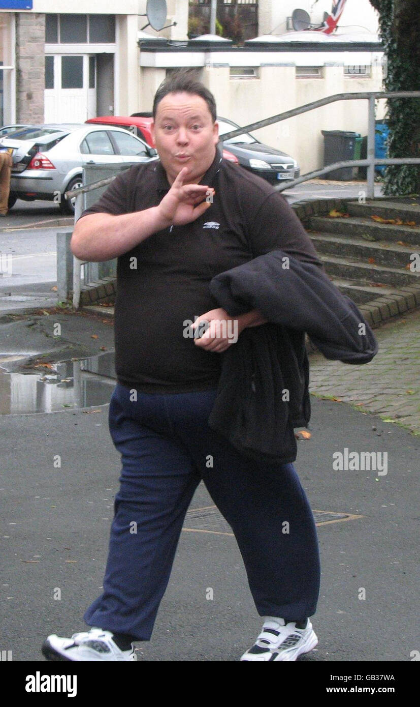Ruari buston outside newton abbot magistrates court hi-res stock ...