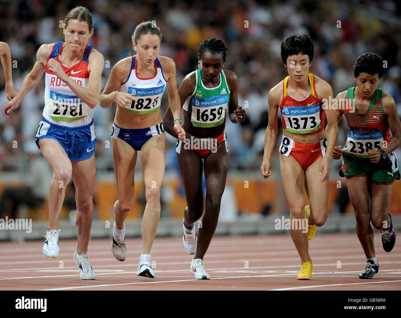 Great Britain's Kate Reed completes in the 10,000 metres final during ...