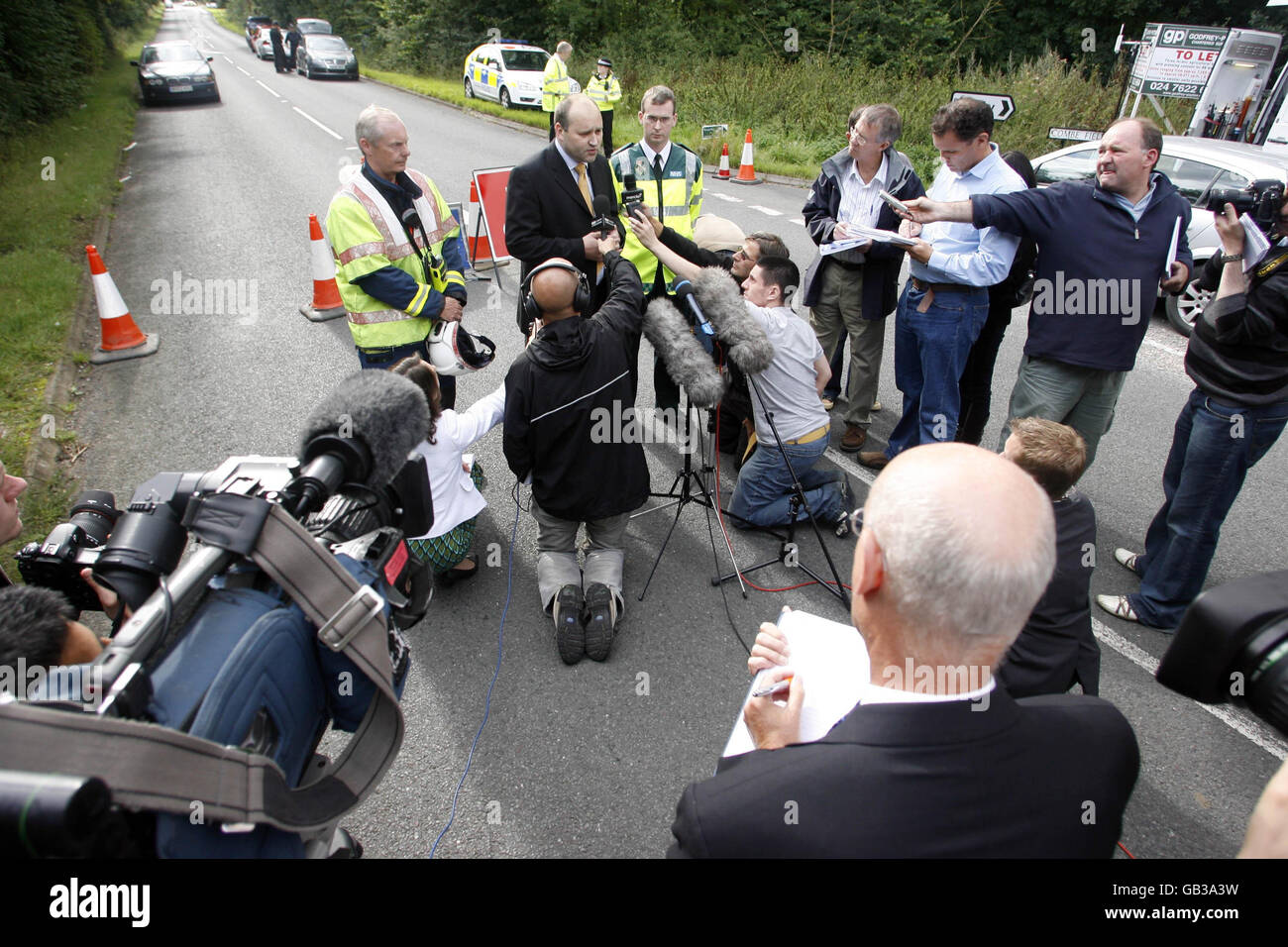 Five dead in mid-air crash Stock Photo - Alamy
