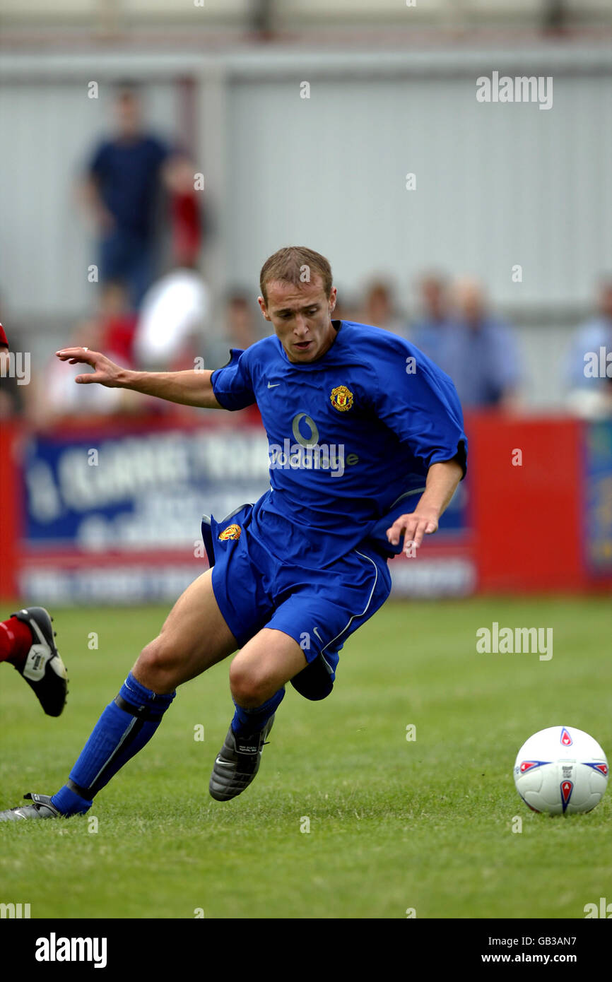 Soccer - Friendly - Tamworth v Manchester United Reserves. David Poole ...