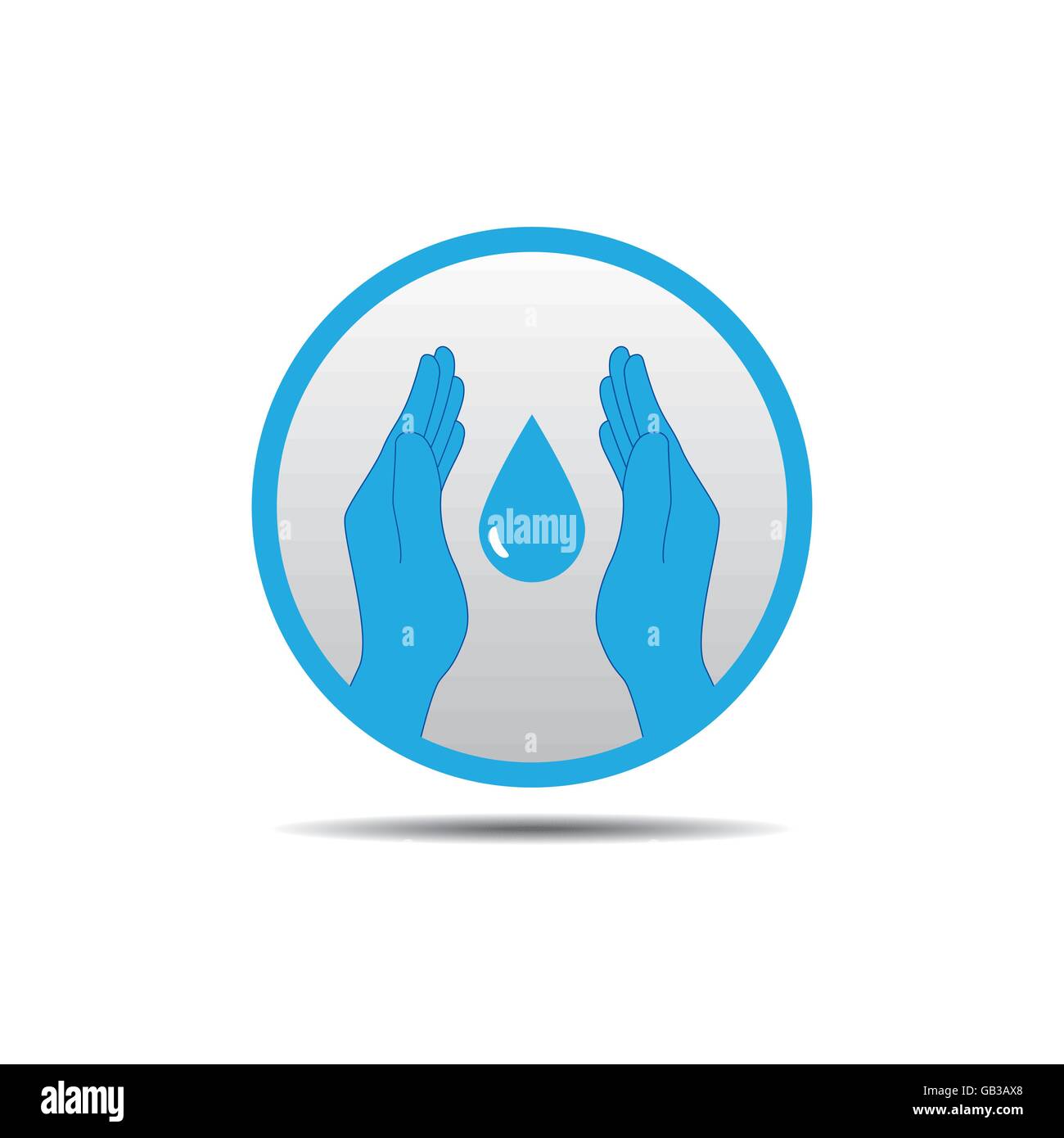 Save water logo hi-res stock photography and images - Alamy
