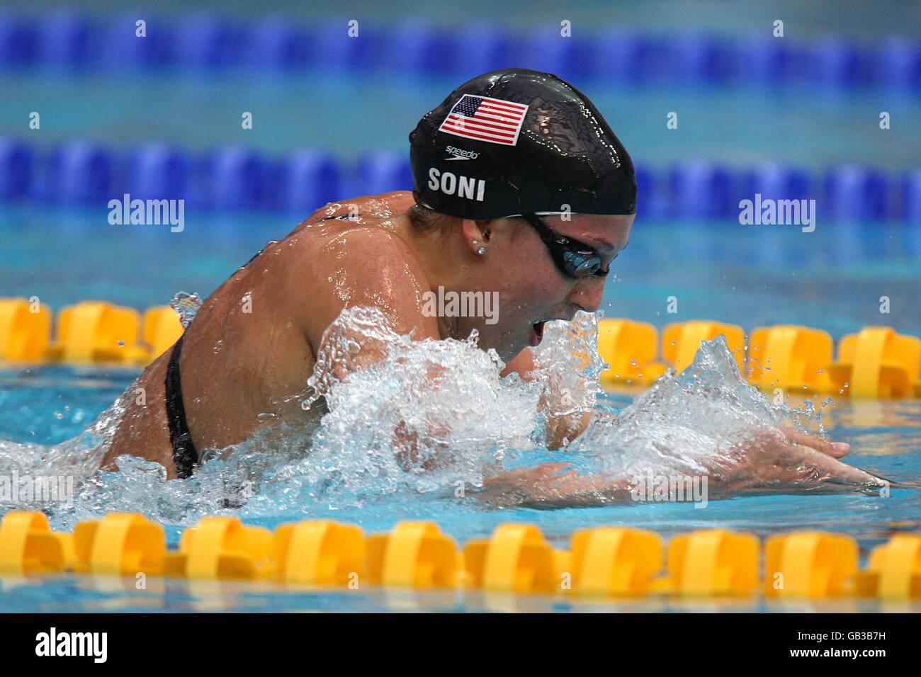 USA's Rebecca Soni during the Women's 200m Breaststroke Final at the ...