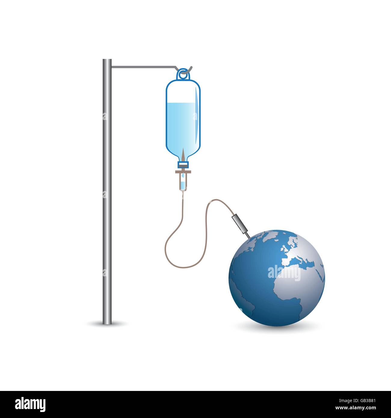 Saline solution vector vectors hi-res stock photography and images - Alamy