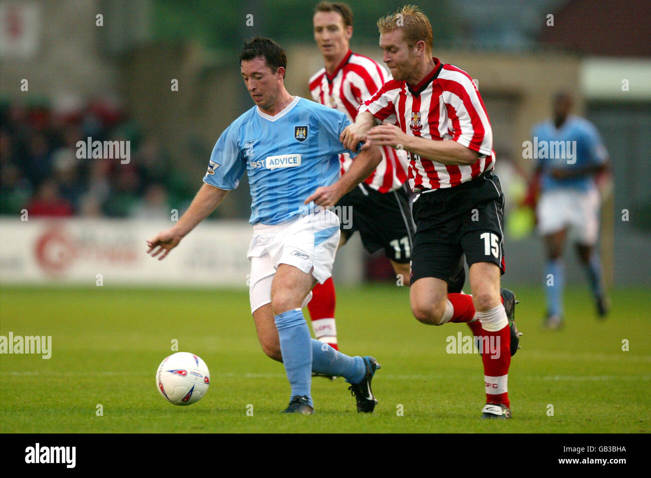 Soccer - Friendly - Lincoln City v Manchester City. Manchester City's ...