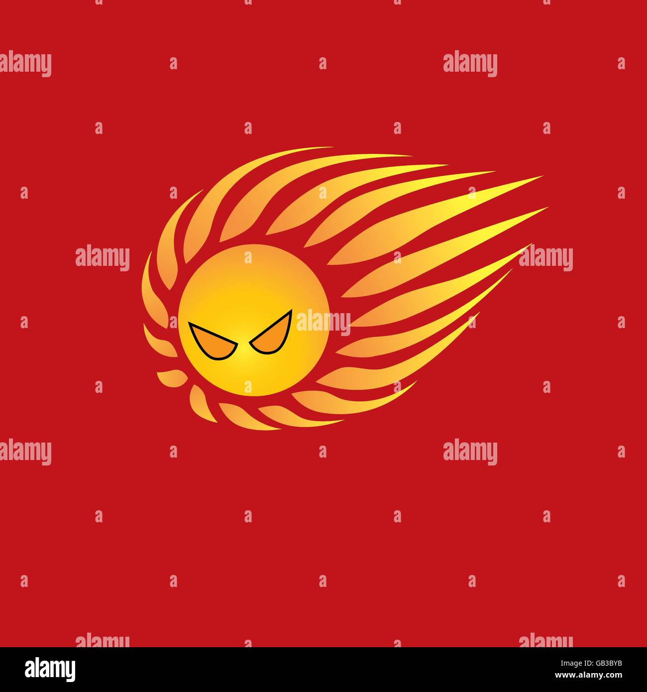 Sun Hot Cartoon High Resolution Stock Photography and Images - Alamy