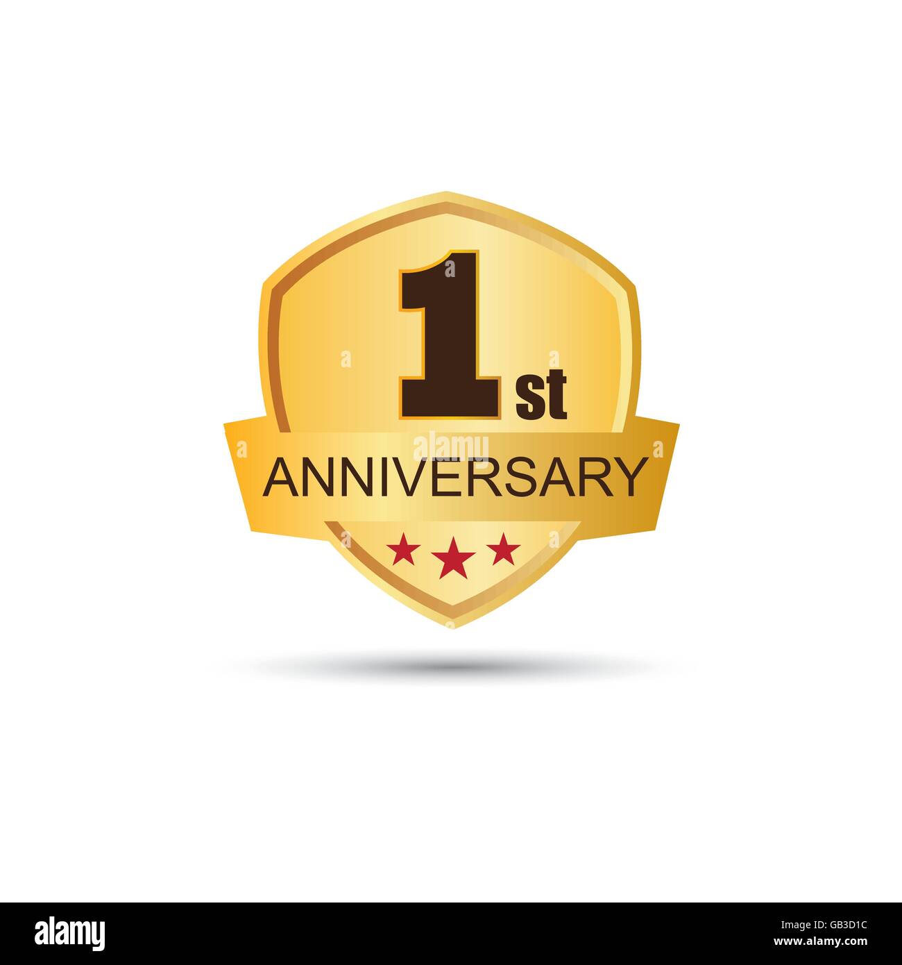 1st Anniversary Logo Vector Png