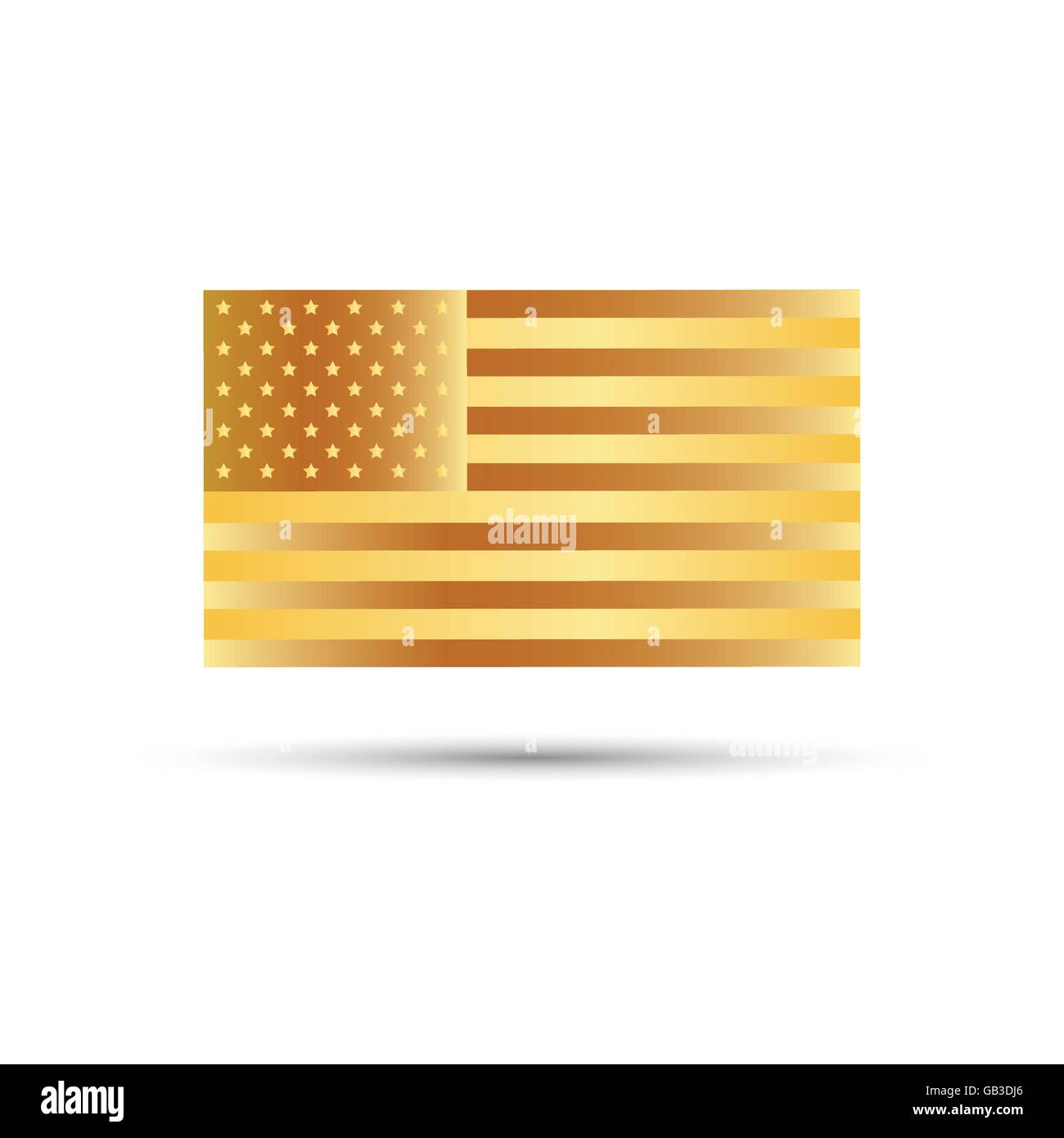 Gold flag hi-res stock photography and images - Alamy