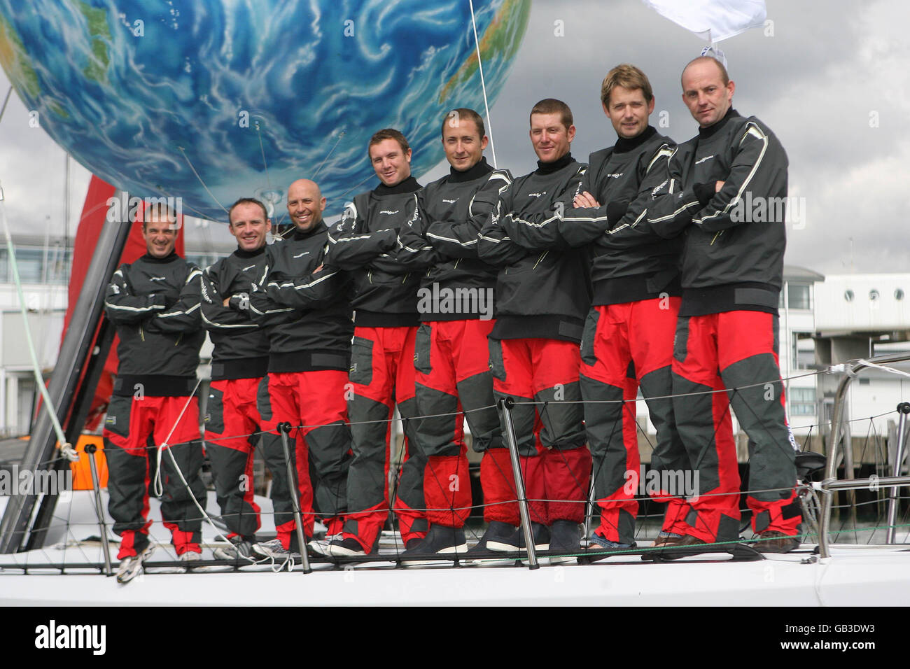 Sailing - Volvo Round The World Race Stock Photo - Alamy