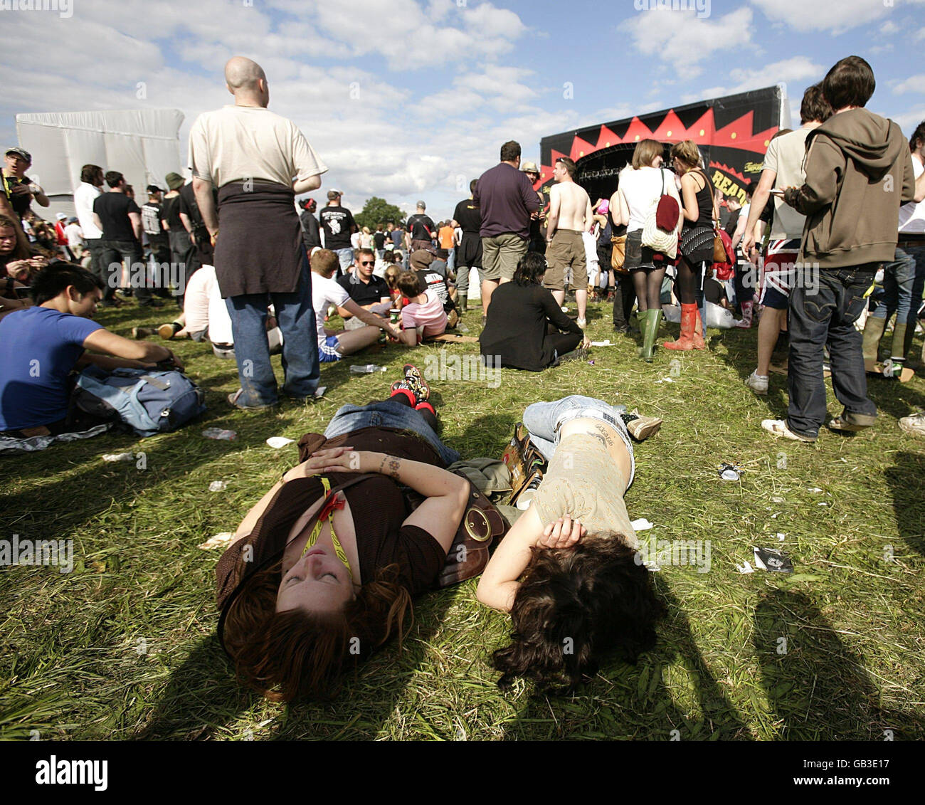 Reading festival 2008 hi-res stock photography and images - Alamy