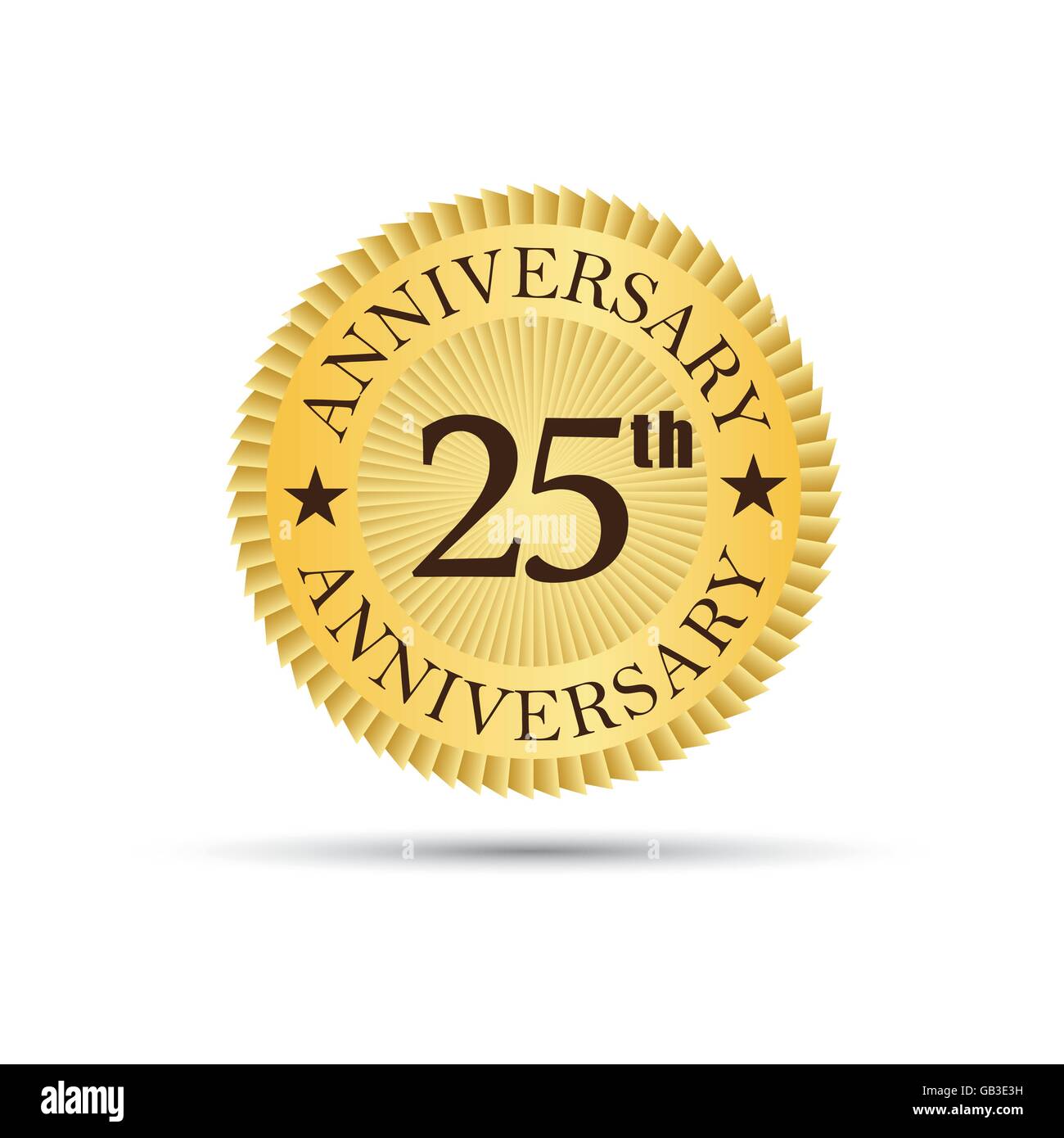 25 anniversary logo hi-res stock photography and images - Alamy