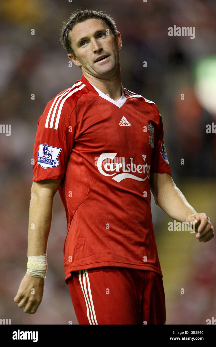 Soccer - Friendly - Liverpool v Lazio - Anfield. Robbie Keane ...