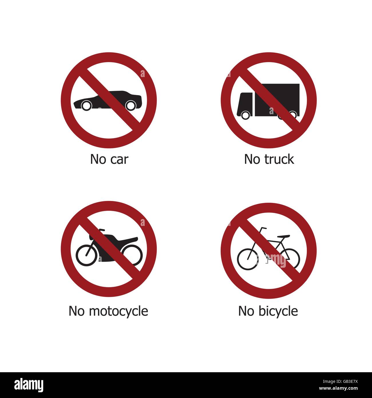 Prohibit restriction Stock Vector Images - Alamy