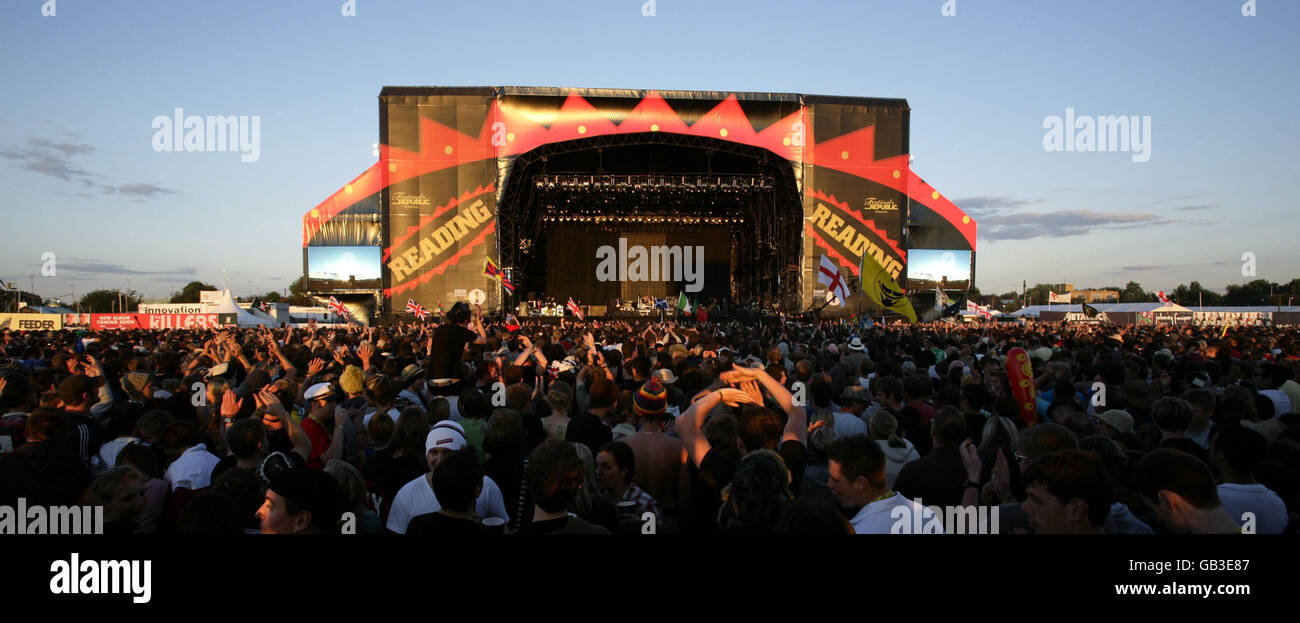 Reading Festival 2008 Stock Photo - Alamy