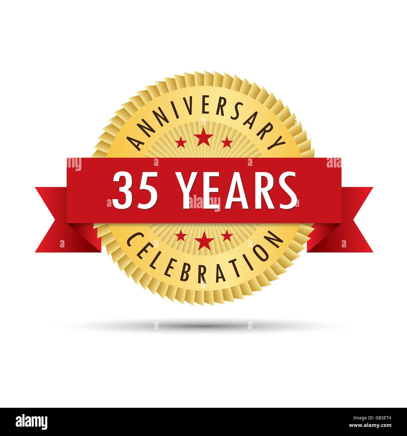 Thirty five 35 years anniversary hi-res stock photography and images ...