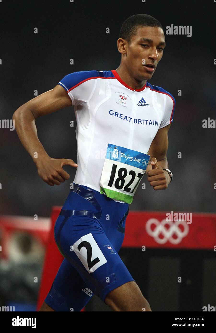Great Britain's Michael Rimmer during the Men's 800m Round 1 - Heat 3 ...