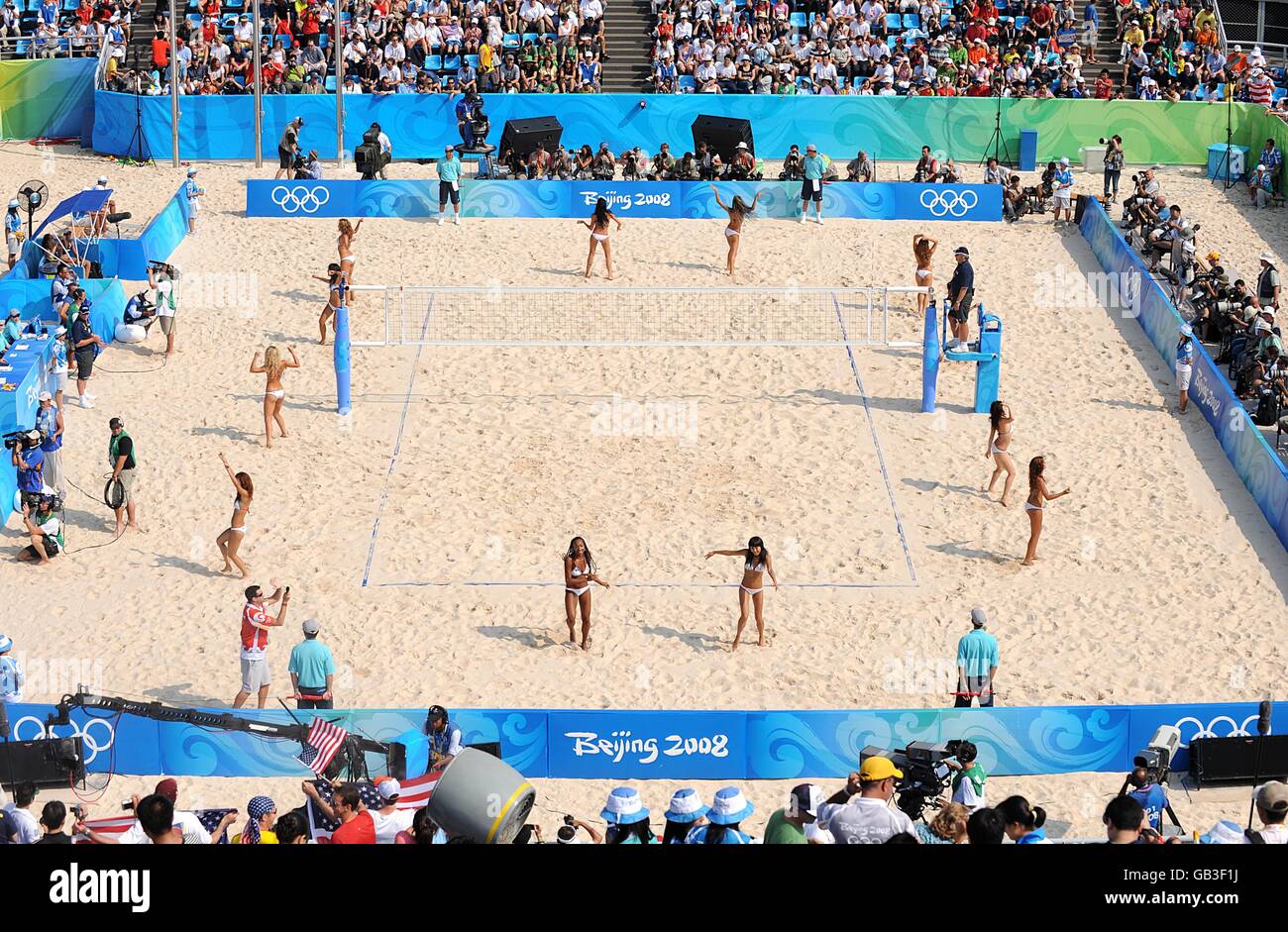 Chaoyang park beach volleyball ground hi-res stock photography and ...