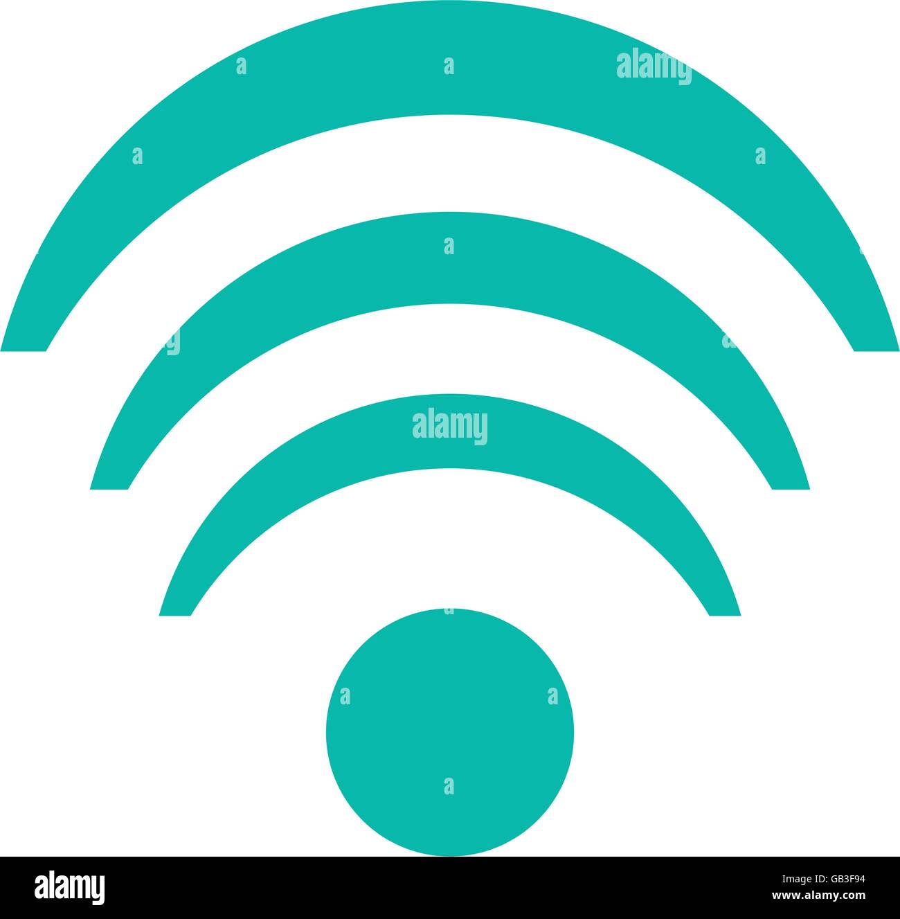 wifi signal icon Stock Vector Image & Art - Alamy