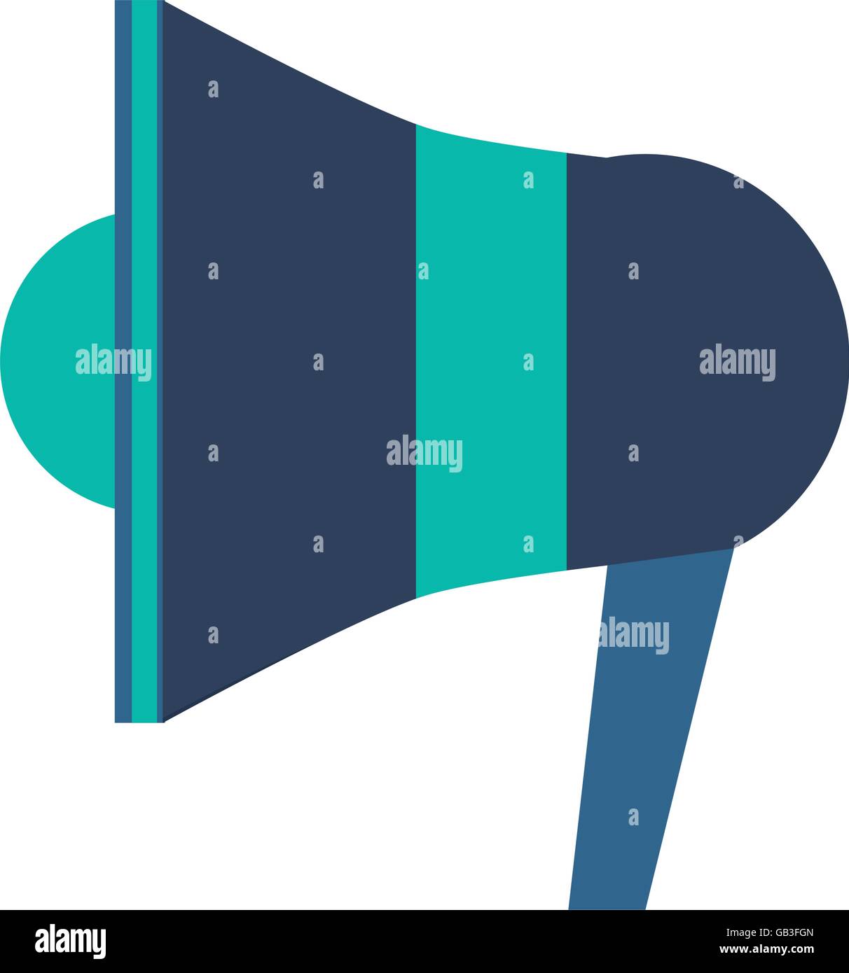 single megaphone icon Stock Vector Image & Art - Alamy