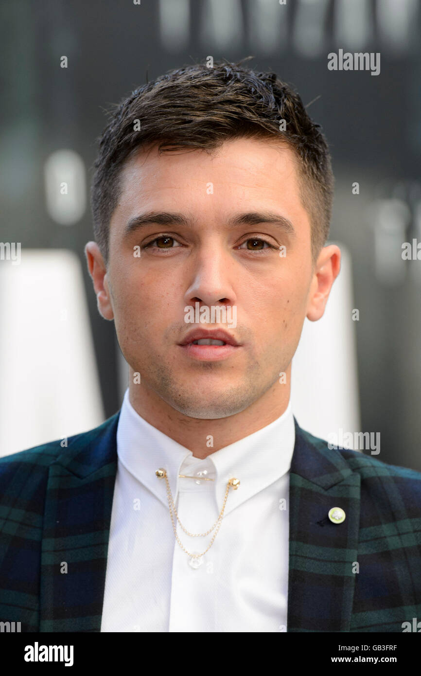 JJ Hamblett attending The Legend of Tarzan European Premiere held at ...