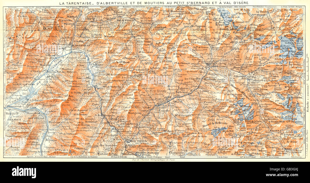 Map of albertville hi-res stock photography and images - Alamy