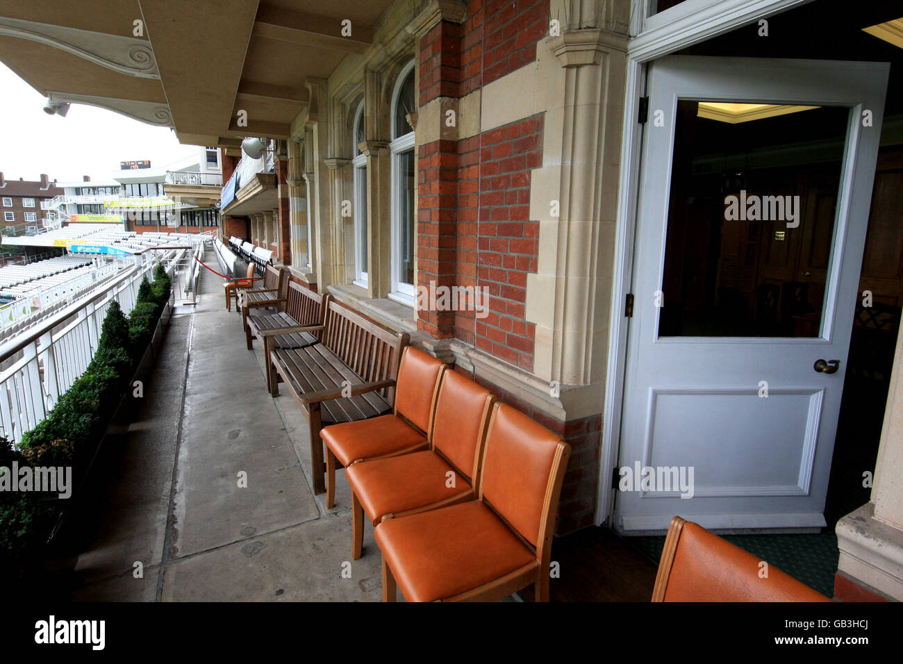 General view of the seating area inside the Brit Oval Stock Photo - Alamy