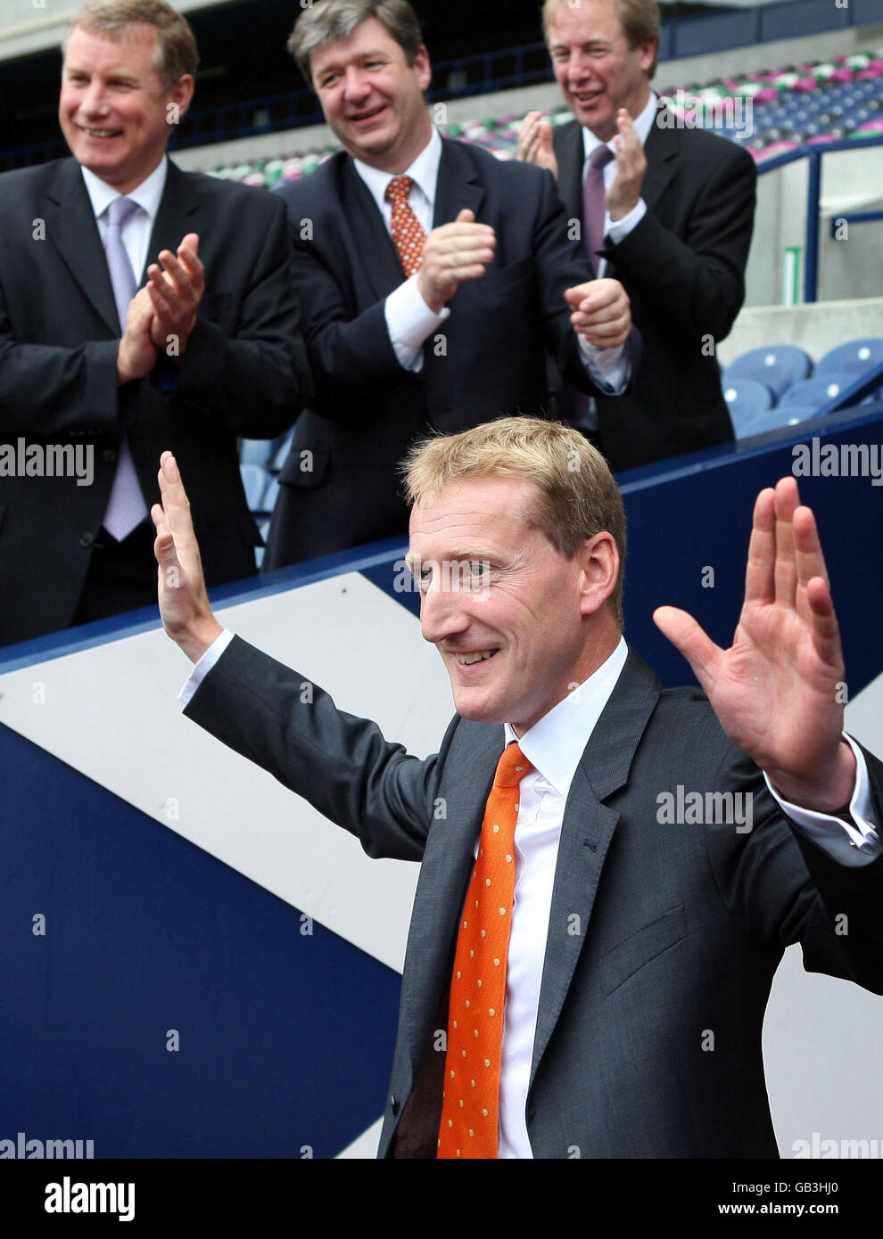 Scottish Liberal Democrat's new leader Tavish Scott after the ...