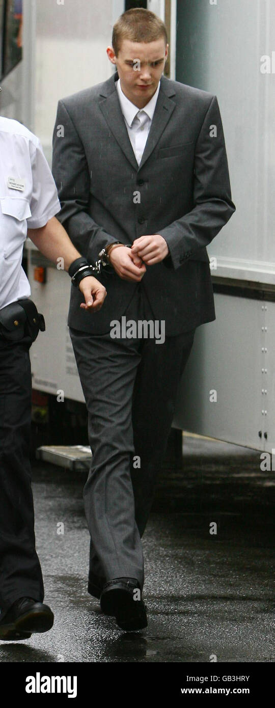 Richard martin arrives lewes crown court in lewes hi-res stock ...