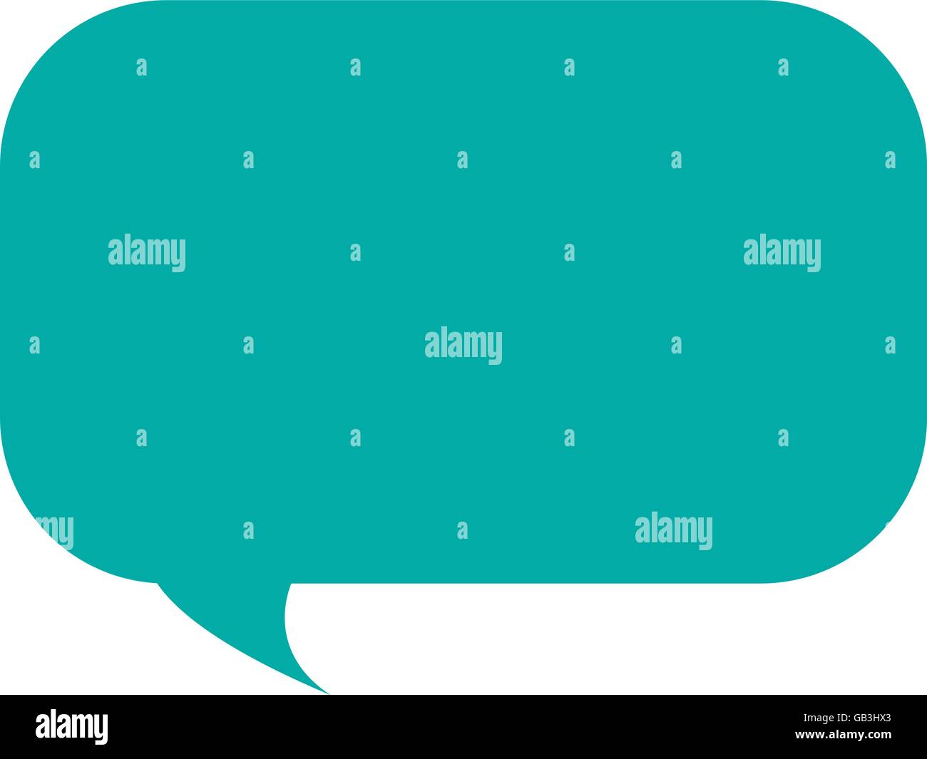 rectangle conversation bubble icon Stock Vector Image & Art - Alamy