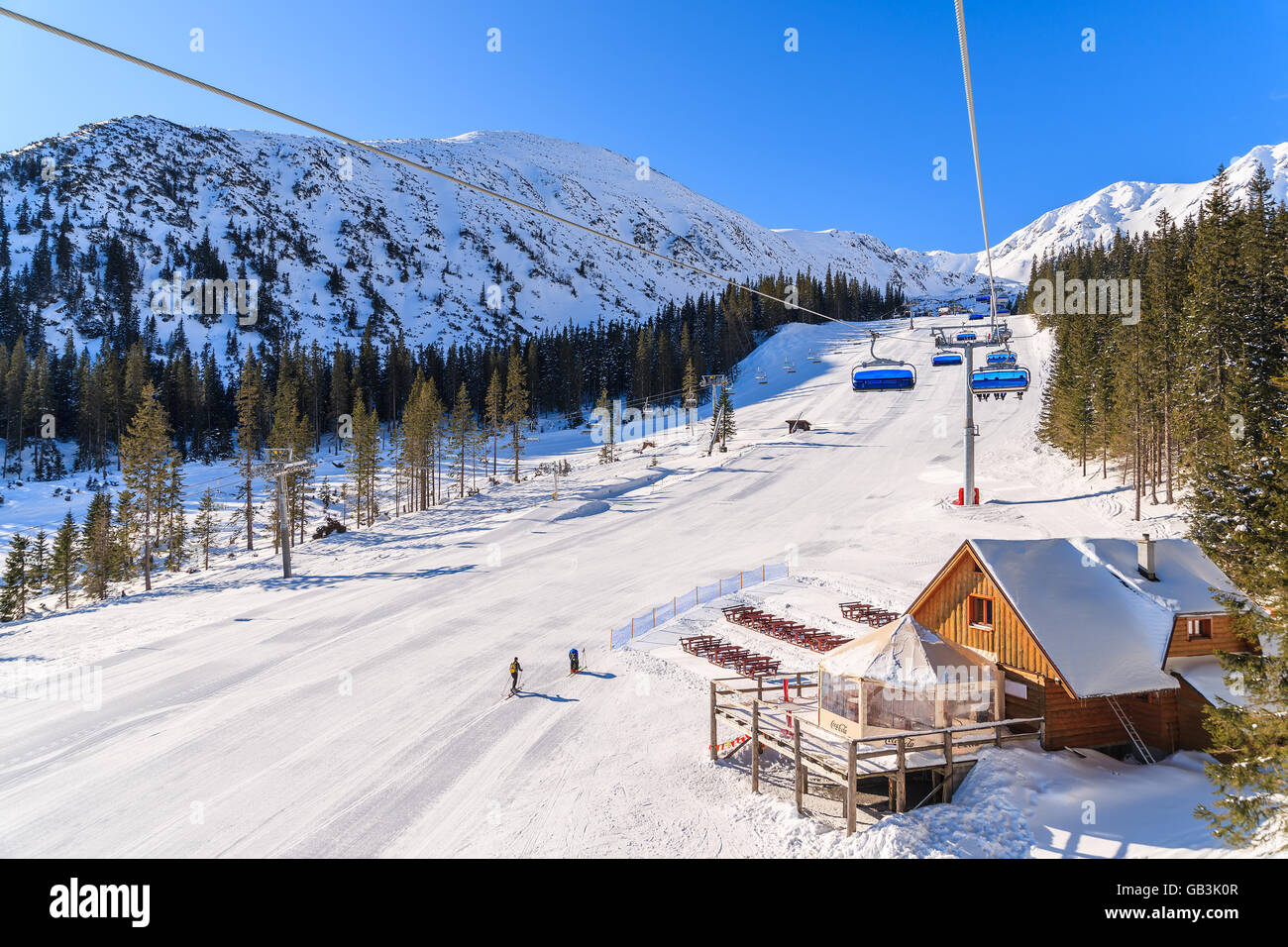 Restaurant in ski resort hi-res stock photography and images - Alamy