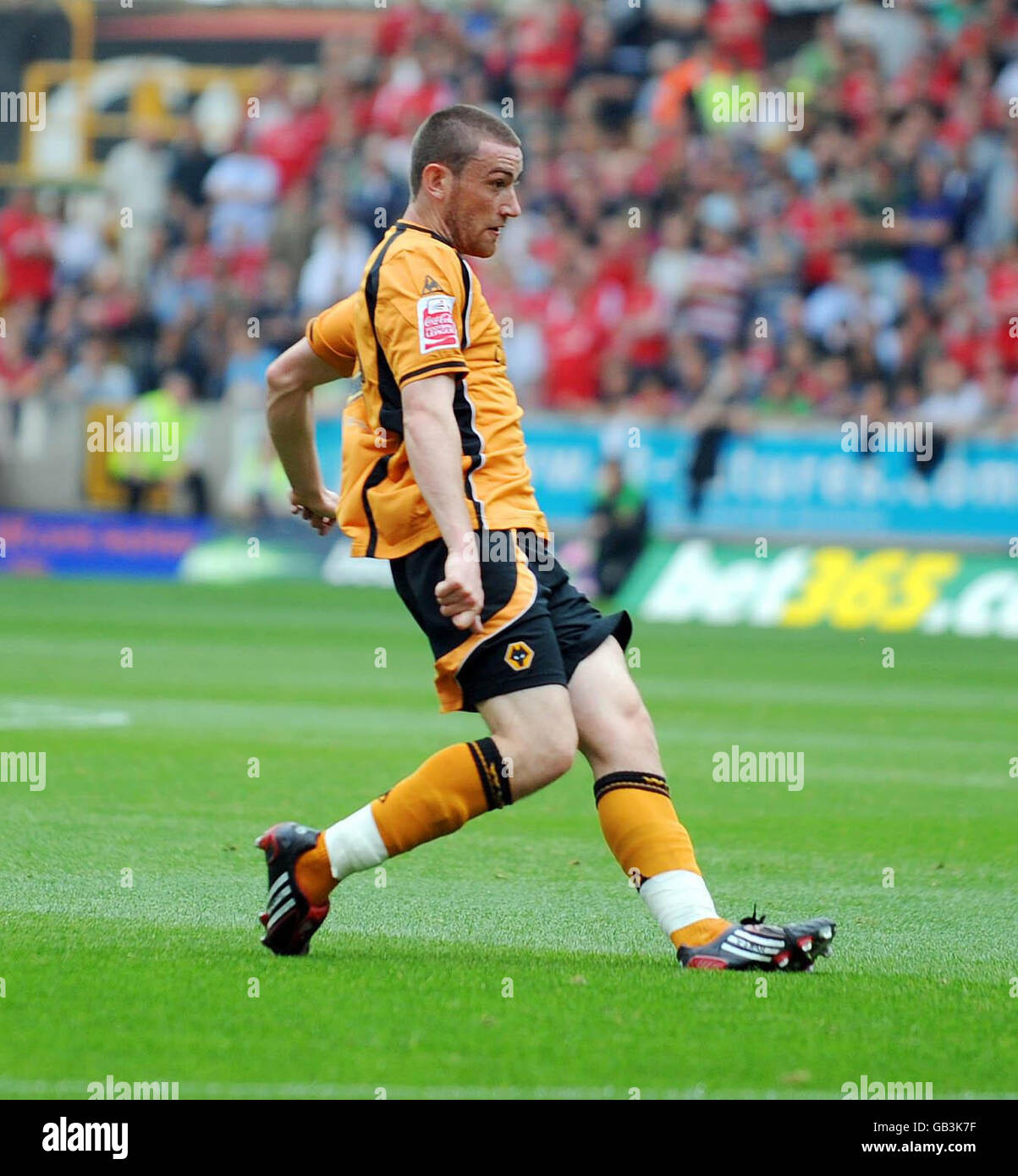 Wolverhamptons david jones during the coca cola championship match at ...