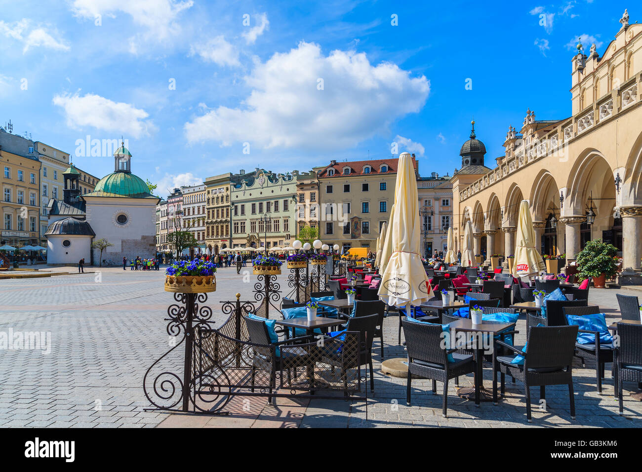 Krakow square hi-res stock photography and images - Alamy