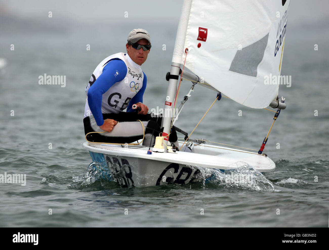 Great Britain's Paul Goodison on his way to winning a gold medal in the ...