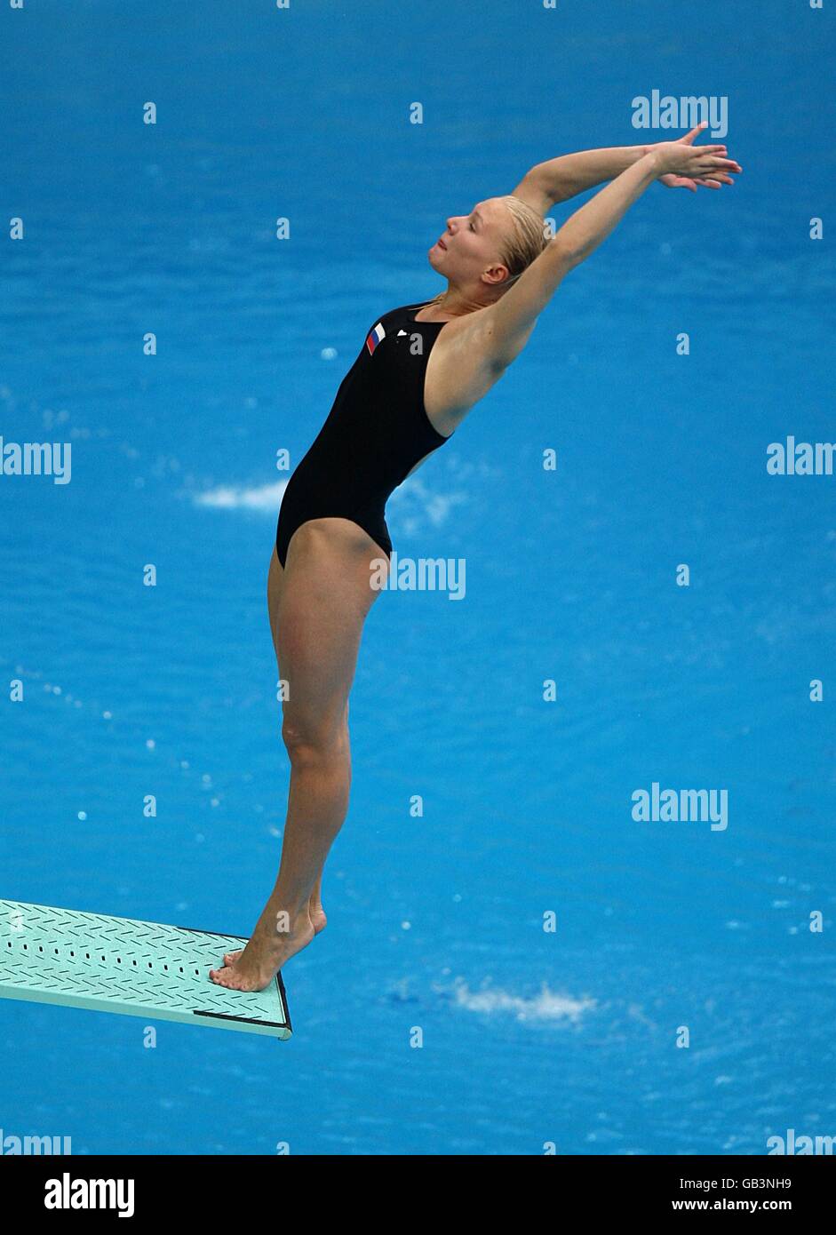 Russia's Svetlana Filippova during the Women's 3m Springboard ...