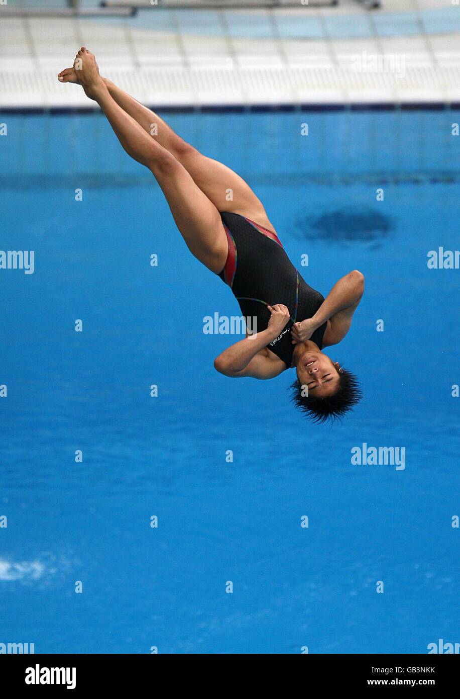 Philippines' Sheila Mae Perez during the Women's 3m Springboard ...