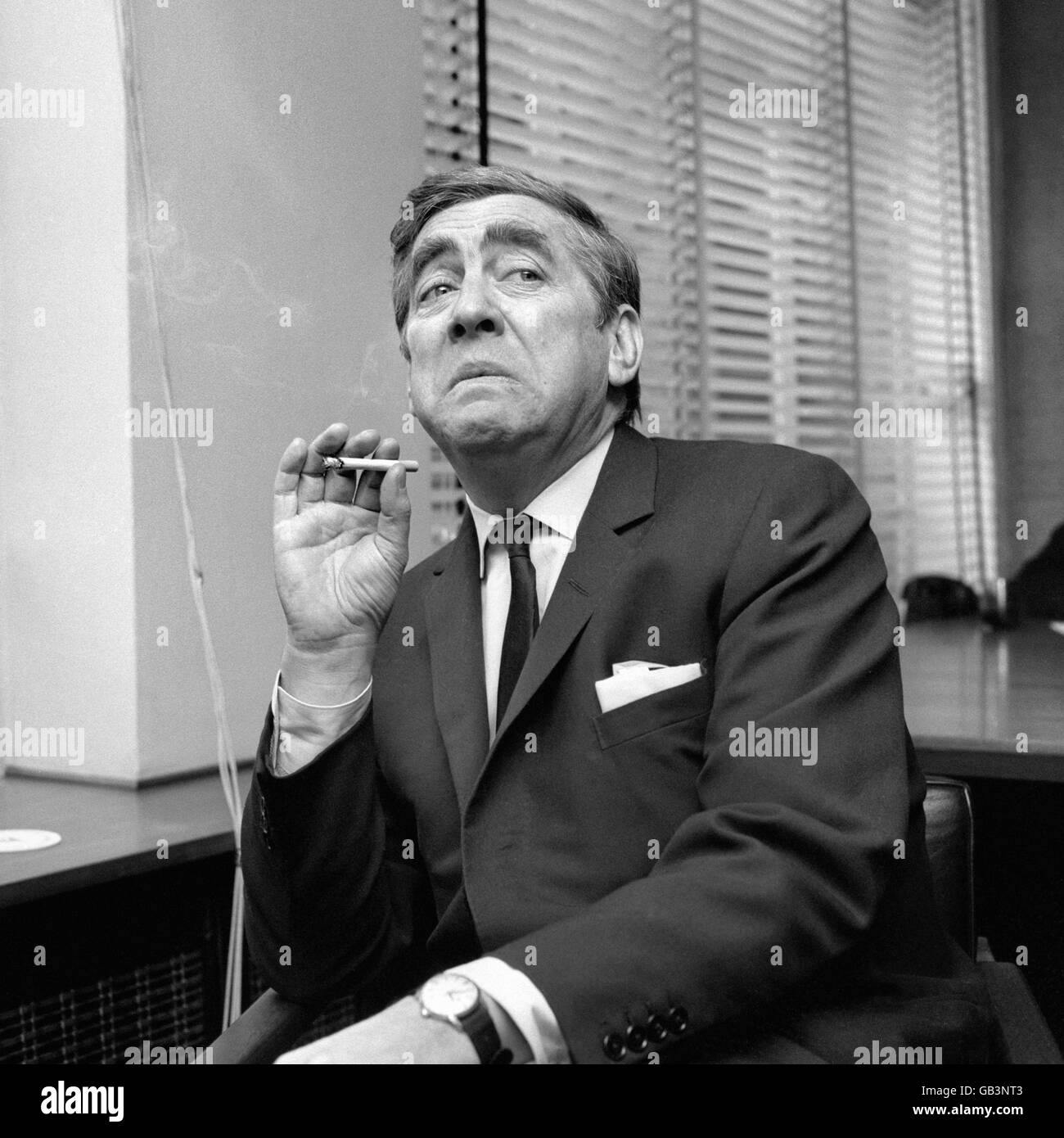 Comedian Tony Hancock At Abc House In Hanover Square High Resolution ...