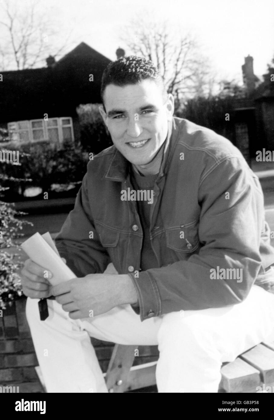 Soccer. Vinny Jones, Wimbledon Stock Photo - Alamy