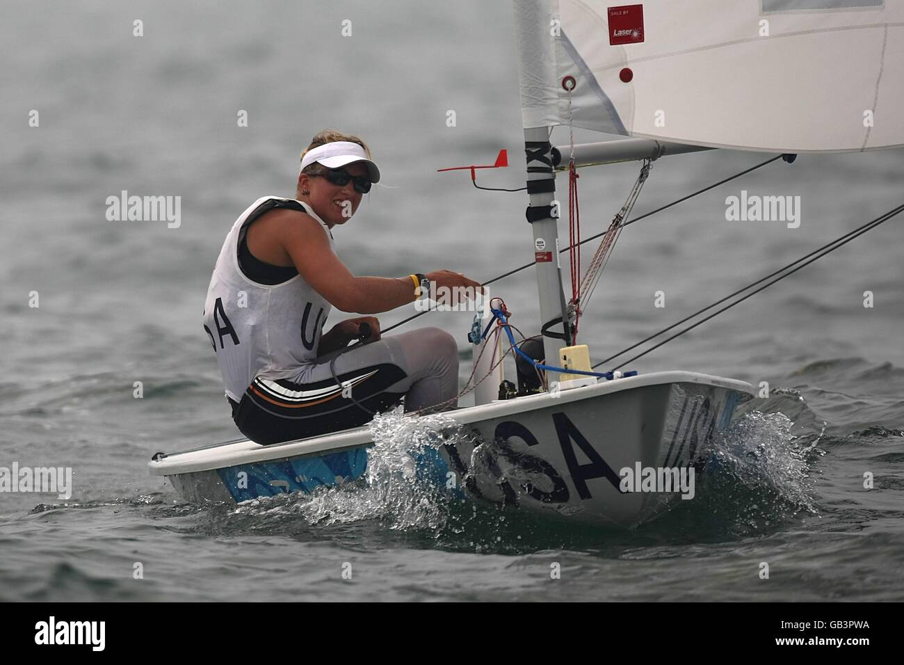 Usas laser radial gold medalist hi-res stock photography and images - Alamy