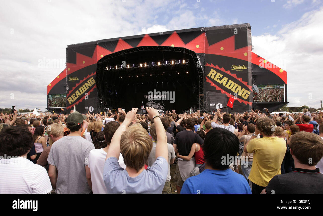 Reading Festival 2008 Stock Photo - Alamy