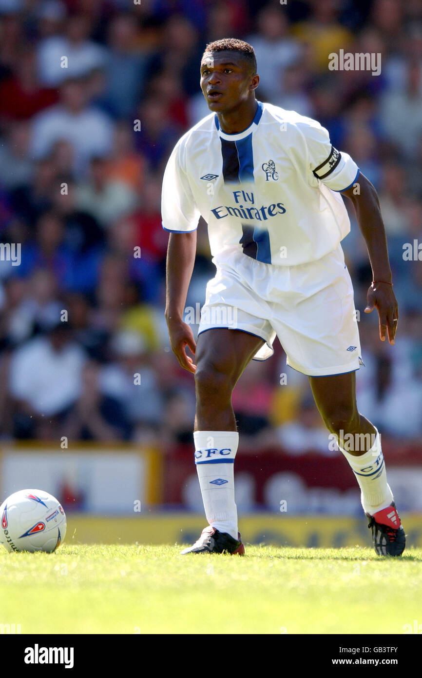 Soccer - Friendly - Crystal Palace v Chelsea. Marcel Desailly, Chelsea ...