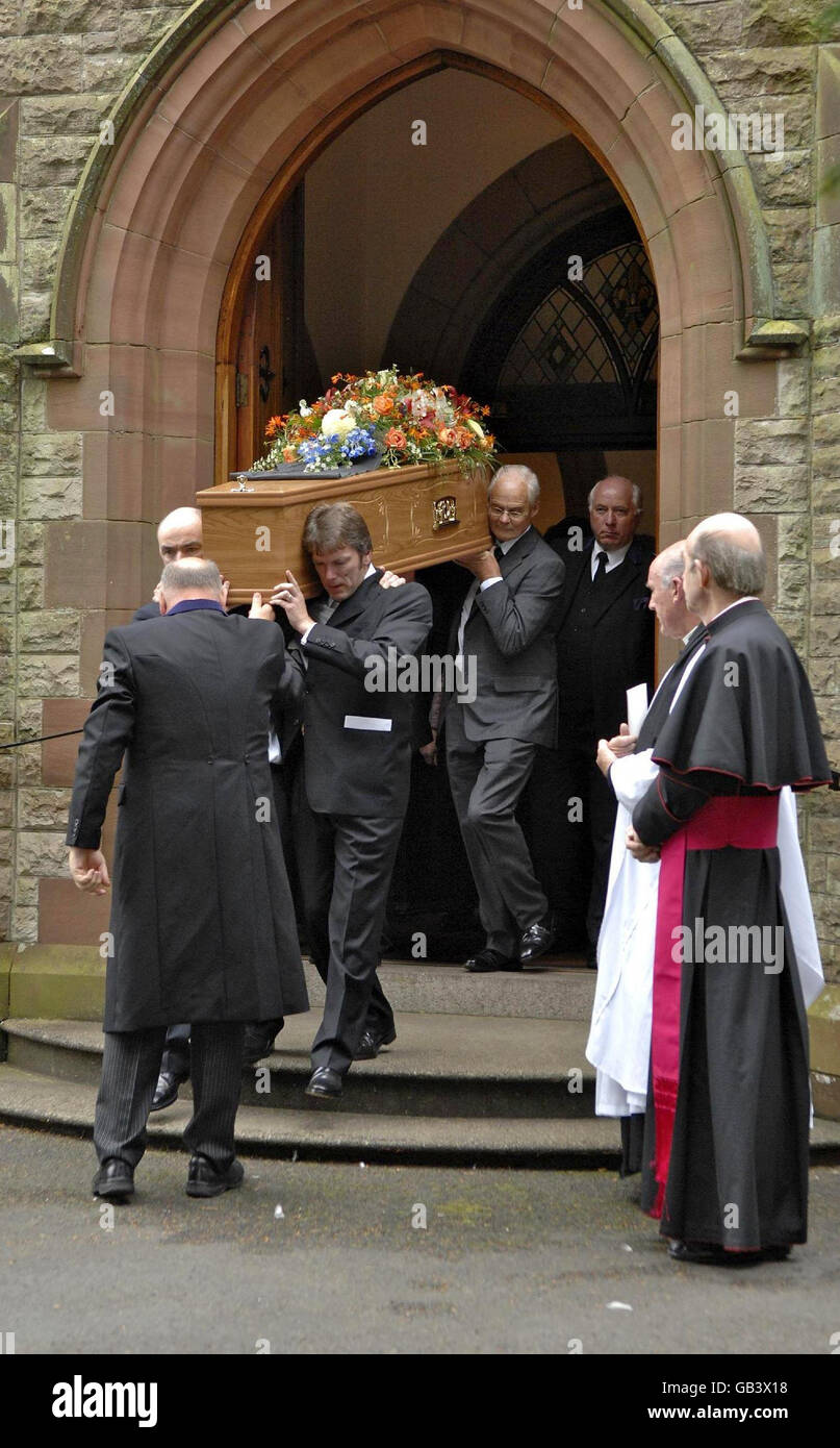 David Hammond funeral Stock Photo - Alamy