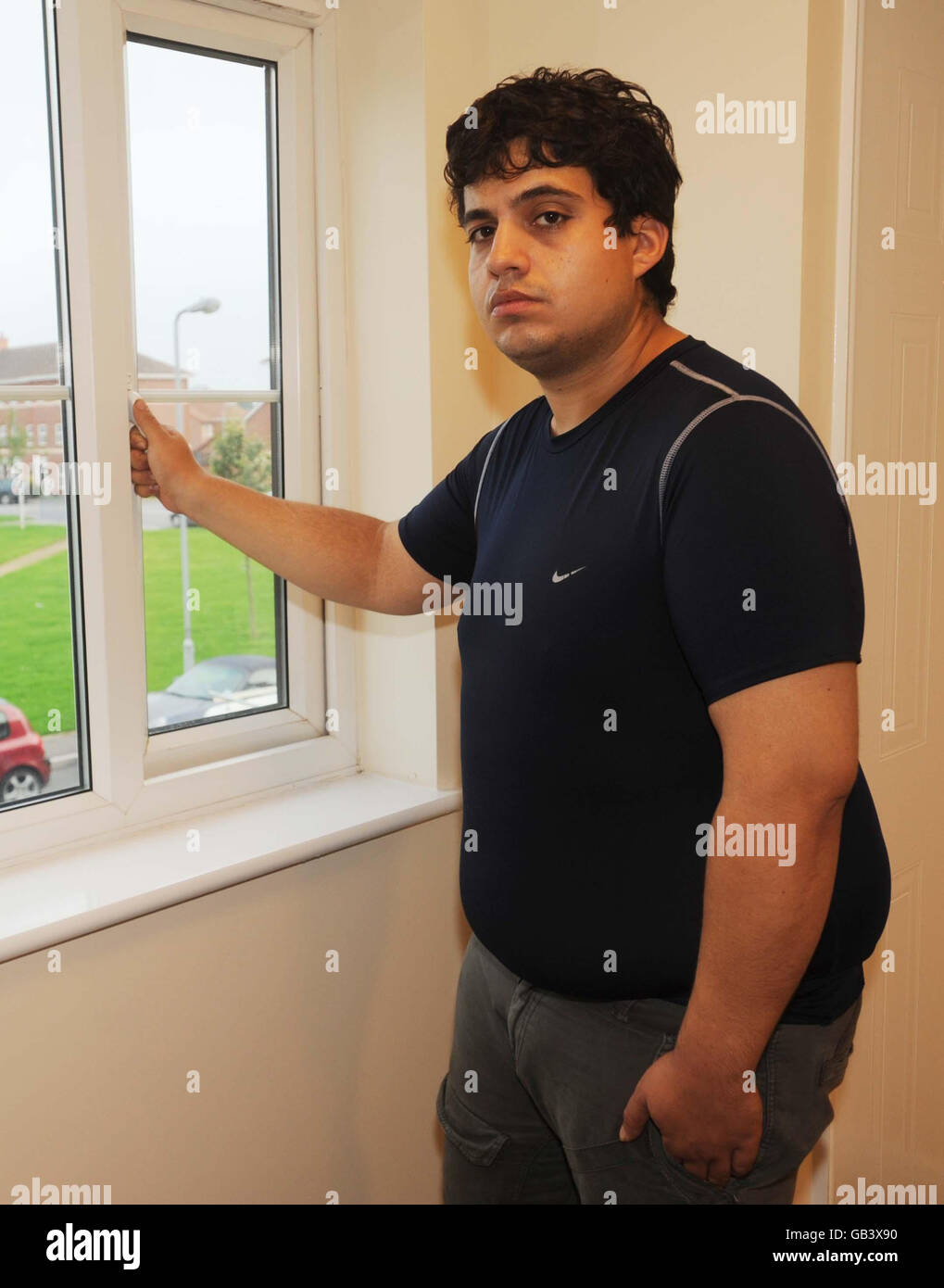 Man becomes recluse after losing 20 stone Stock Photo - Alamy