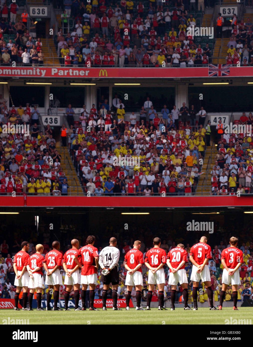 Soccer - FA Community Shield - Manchester United v Arsenal. Manchester ...