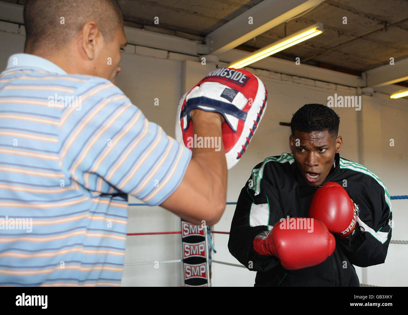 Boxing - Breidis Prescott Media Work Our - Arnie's Gym Stock Photo - Alamy