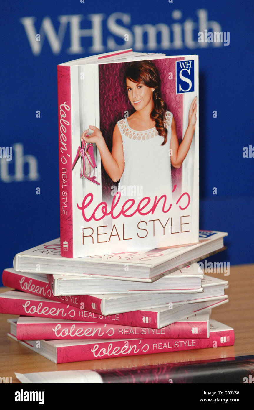 Coleen Rooney Book Signing - Essex. Coleen Rooney signs copies of her ...