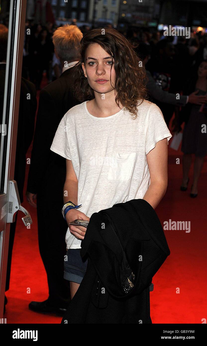 Coco Sumner arrives for the UK Film Premiere of RocknRolla at the Odeon ...