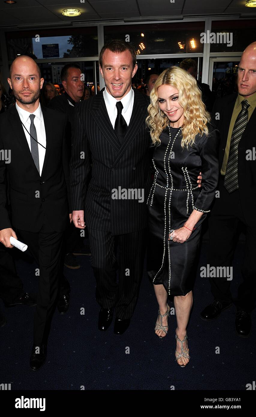 Guy Ritchie and Madonna arrive for the UK Film Premiere of RocknRolla ...