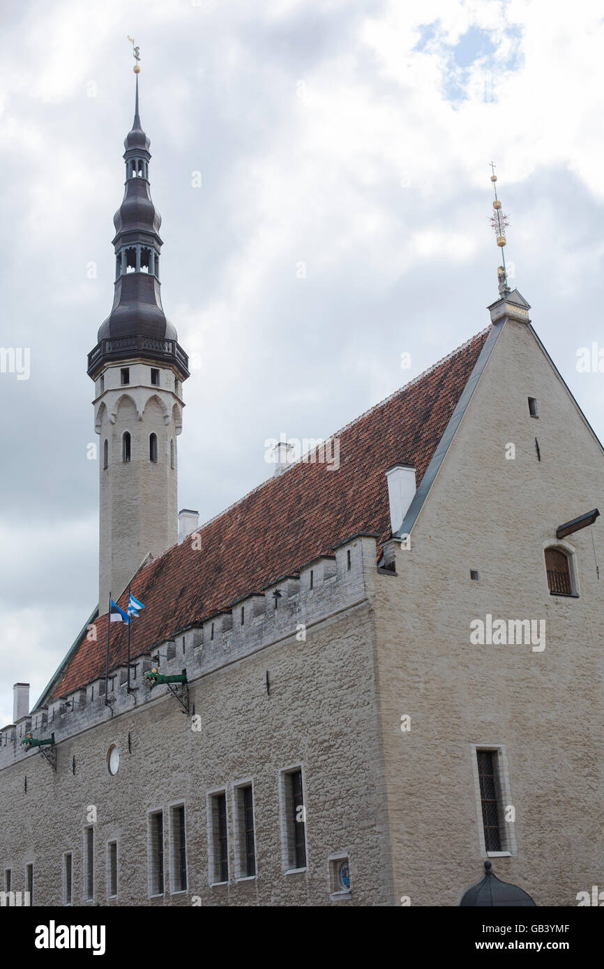Tallinn, Estonia, Church in the old town, Tallinn, Estonia, Baltic ...